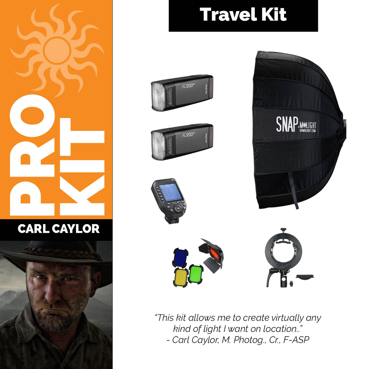 Carl Caylor ProKit for Travel – MoLight
