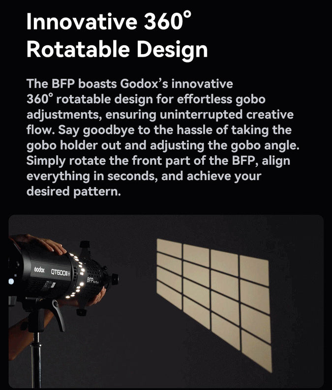 BFP Flash Projection System – Shape Light | MoLight