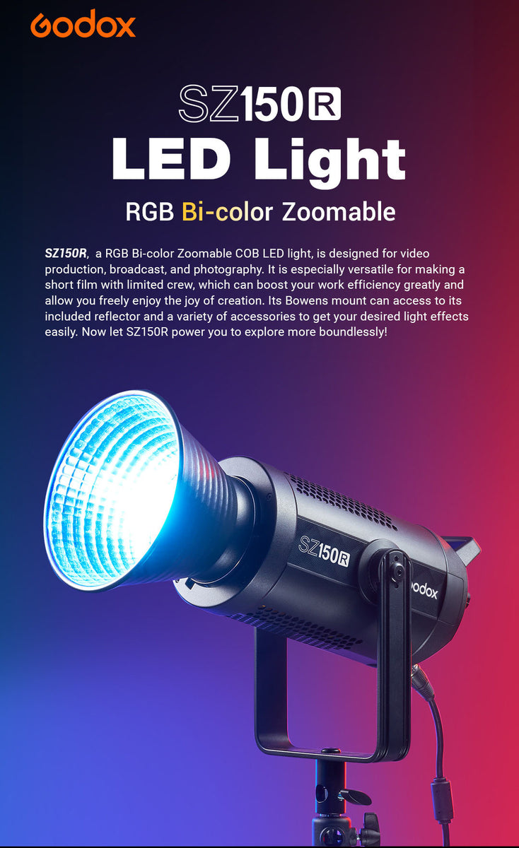 Godox SZ150R 150w RGB LED – MoLight