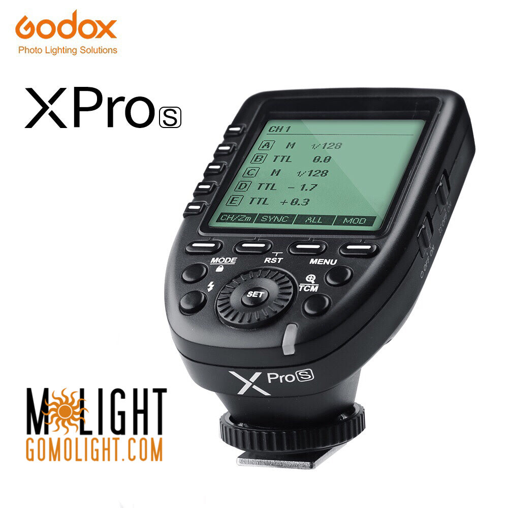Godox XPro-S Transmitter for Sony – Enhanced Control | Molight – MoLight